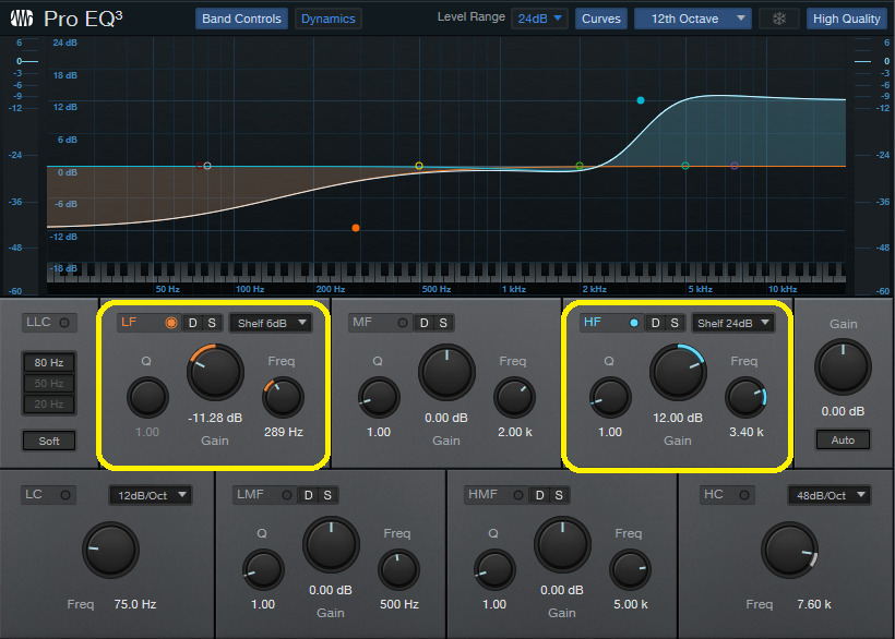 334．Studio One付属プラグイン Pro EQ3を使ってみよう♪ ～EQ～ | SSS／がらくてぃっく＝すぺぇす