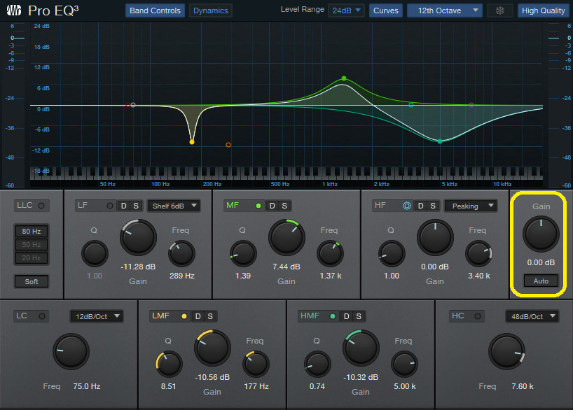 334．Studio One付属プラグイン Pro EQ3を使ってみよう♪ ～EQ～ | SSS／がらくてぃっく＝すぺぇす