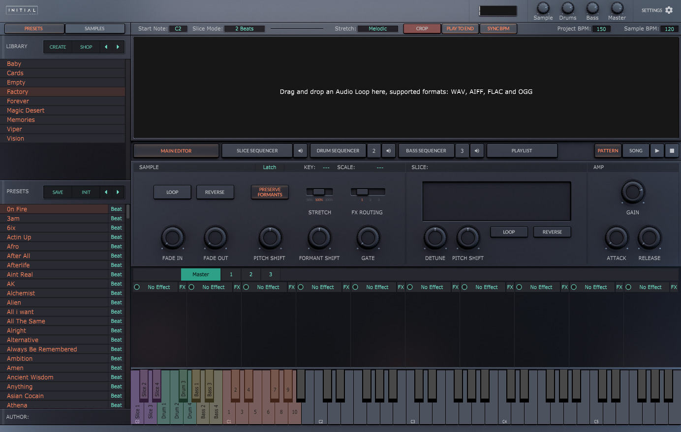 438．INITIAL AUDIO社のInitial Sliceを使ってみよう♪ ～ループスライサー～ 有料プラグイン | SSS／がらくてぃ ...