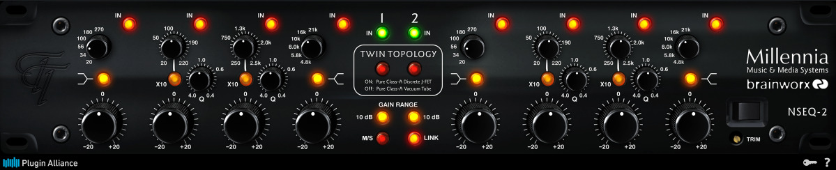 570．Brainworx社のMillennia NSEQ-2使ってみよう♪ ～マスタリングEQ～ 有料プラグイン | SSS／がらくてぃっく ...