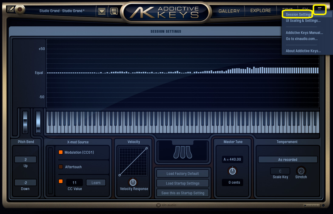 582．xln audio社のADDICTIVE KEYS使ってみよう♪ ～ピアノ音源～ 有料プラグイン | SSS／がらくてぃっく＝すぺぇす