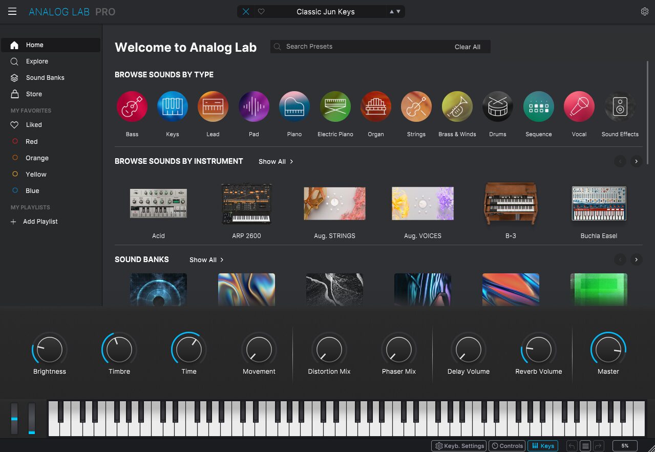 618．ARTURIA社のAnalog Lab Proを使ってみよう♪ ～シンセプレイヤー～ 有料プラグイン（無料版あり） | SSS／がらくてぃっく＝すぺぇす