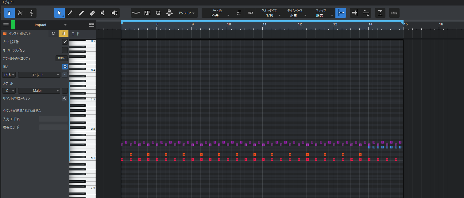 160．Studio One Pro 7になって、Impact XT限定で、ものすごく優遇されているぞ♪ | SSS／がらくてぃっく＝すぺぇす