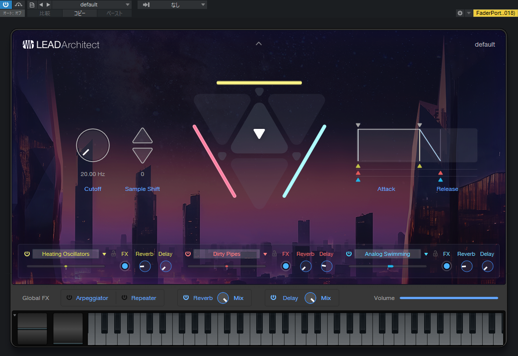 826．Studio One付属プラグイン LEAD Architectを使ってみよう♪ ～シンセサイザー～ | SSS／がらくてぃっく＝すぺぇす
