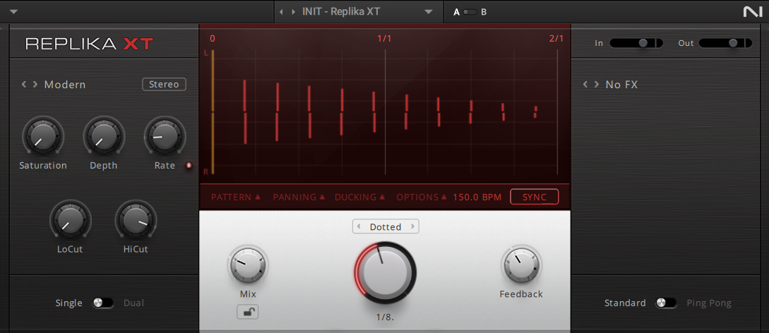 932．NATIVE INSTRUMENTS社のREPLIKA XTを使ってみよう♪ ～ディレイ～ 有料プラグイン | SSS／がらくてぃっく ...